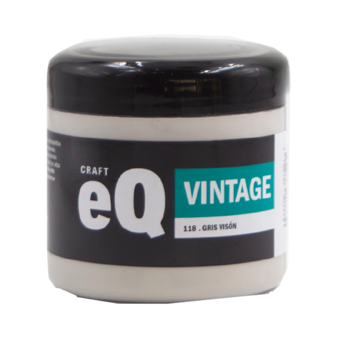 Pintura decorativa Vintage EQarte 200ml 118- Gris Vison - MULTIARTE ...