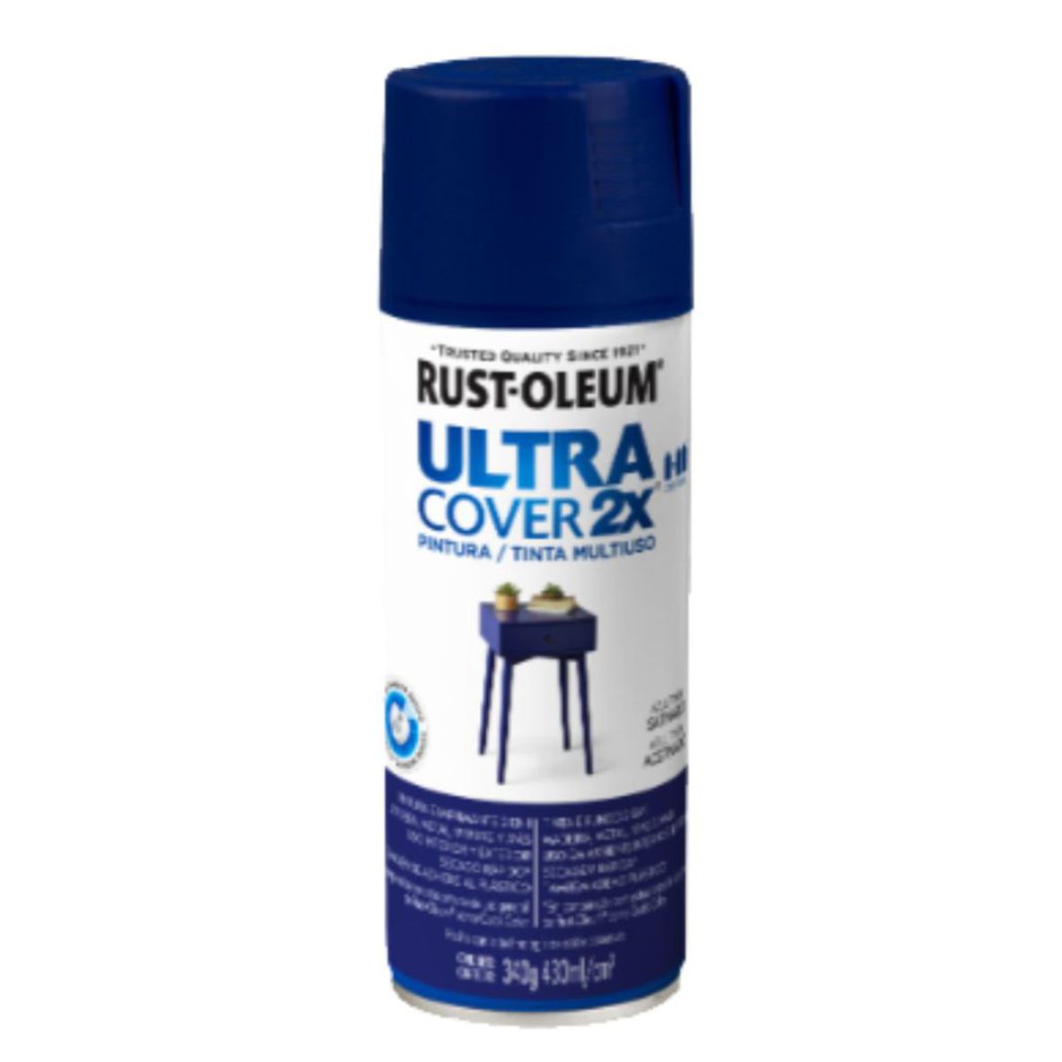 Aerosol Rust Oleum Ultra Cover 2X Azul Tinta 340grs - MULTIARTE insumos ...