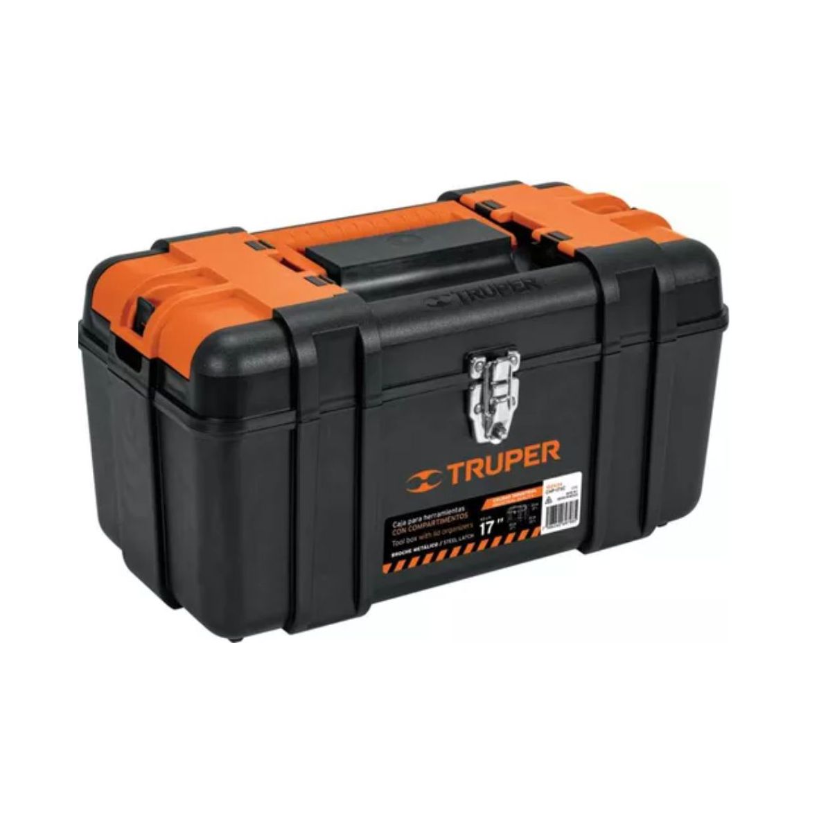 Valija plastica con broche de metal Truper CHP-17C - MULTIARTE insumos ...
