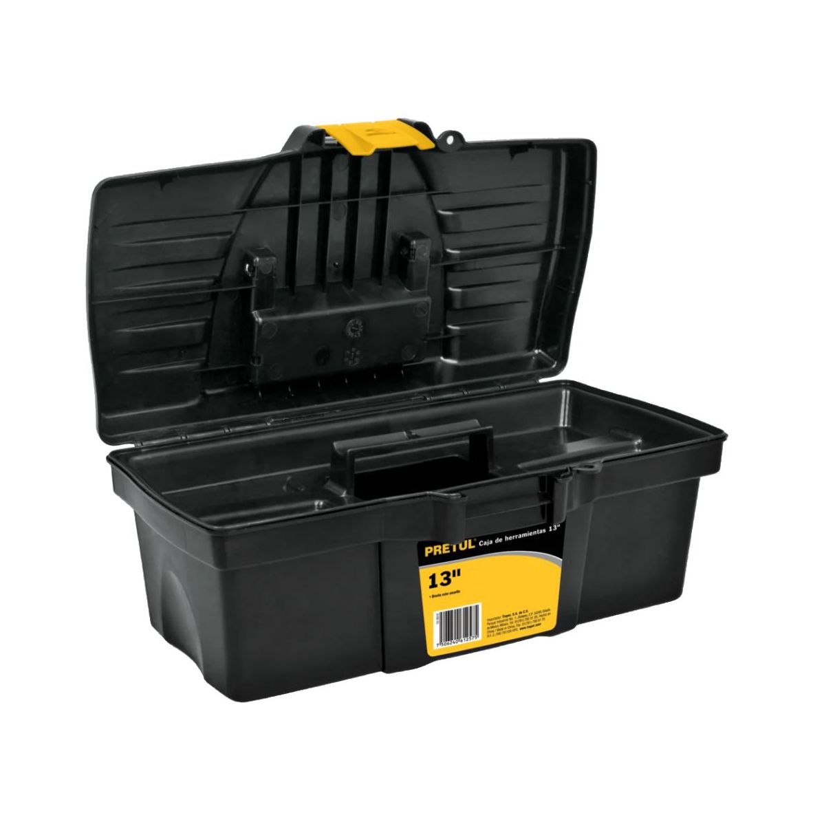 Valija plastica Negro Pretul CHP-16P - MULTIARTE insumos para arte y ...