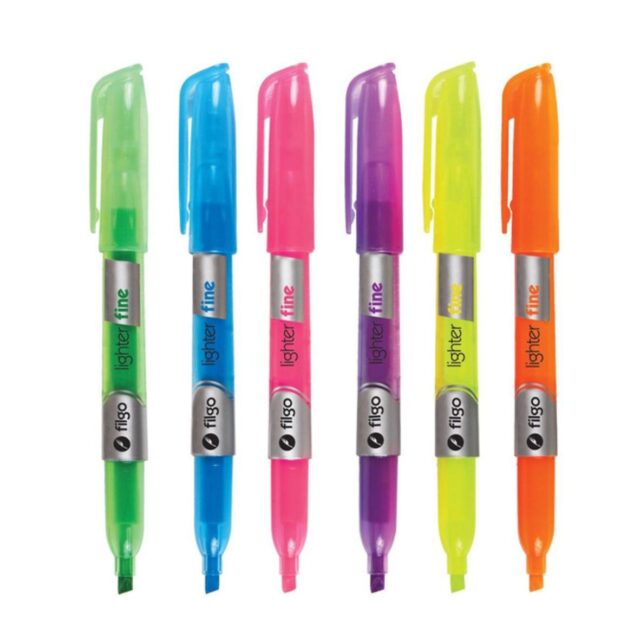 Destacador Fino Fluo Filgo Amarillo - MULTIARTE insumos para arte y ...