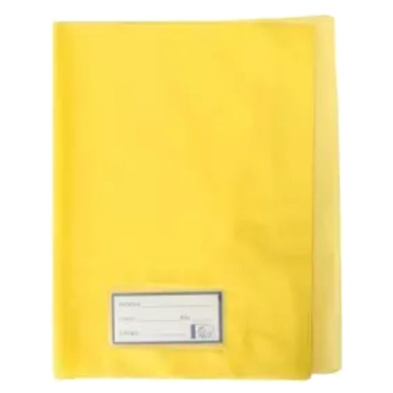 Forro de Cuaderno color amarillo - MULTIARTE insumos para arte y artesanías