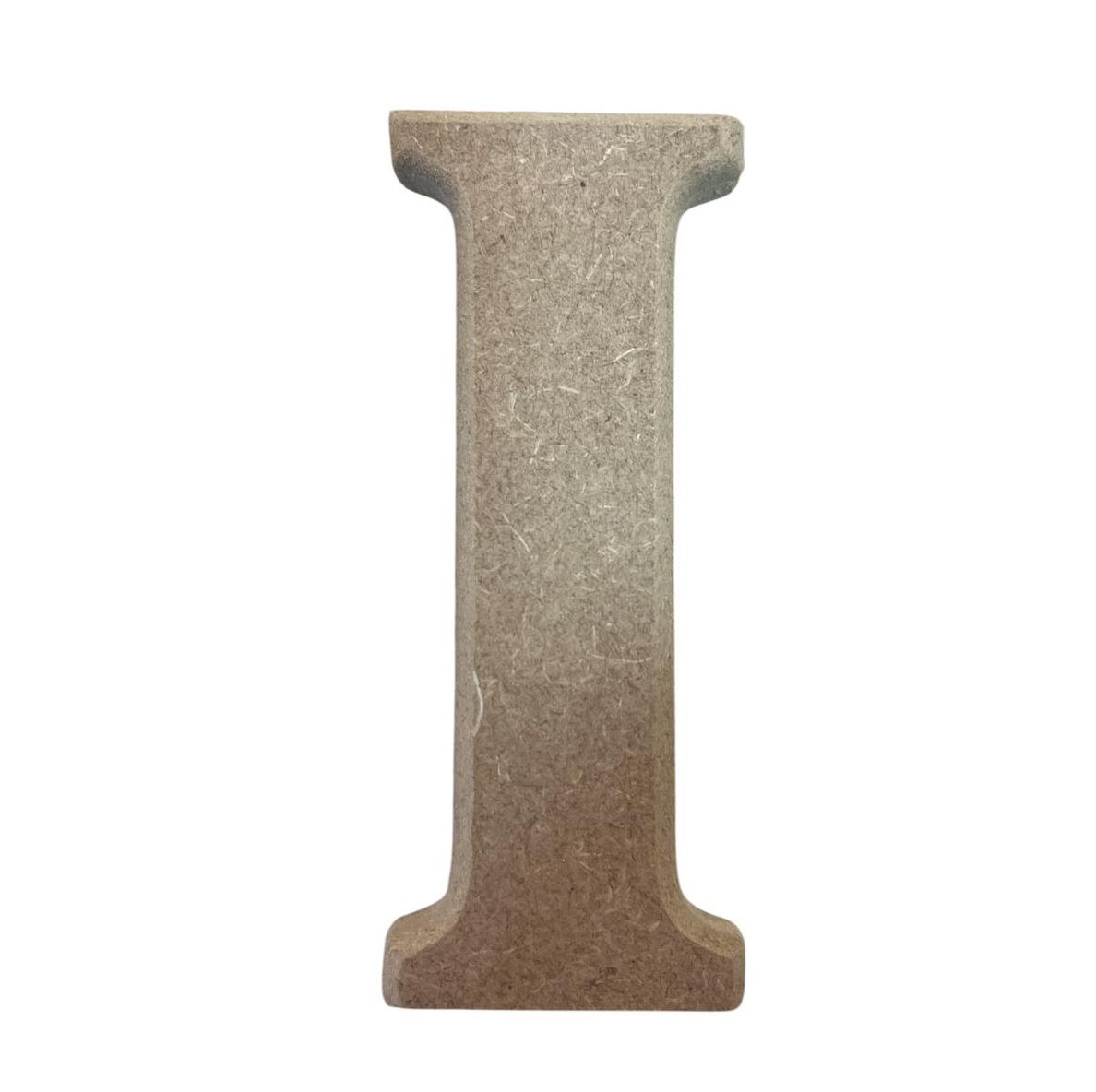 Letra I en MDF 2cms x 15cms - MULTIARTE insumos para arte y artesanías